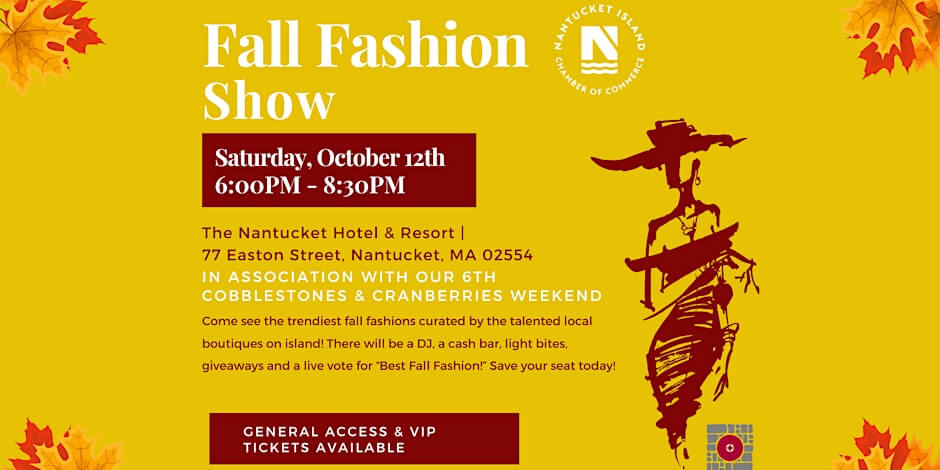 Fall Fashion Show - Nantucket Island Chamber of Commerce